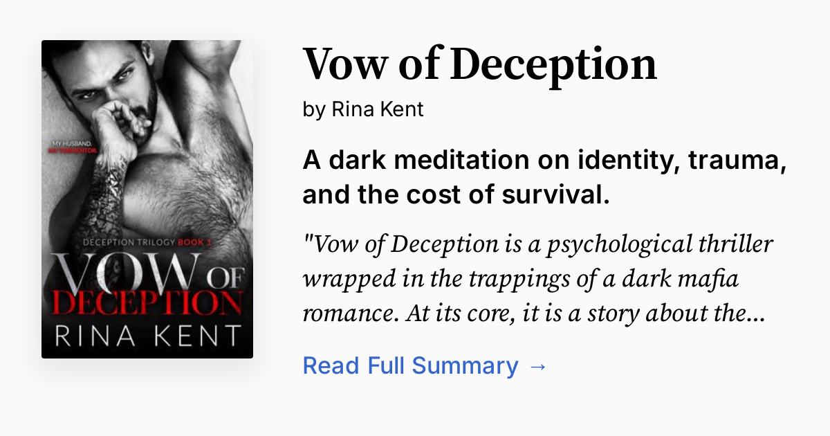 Vow of Deception | Summary, Analysis, FAQ