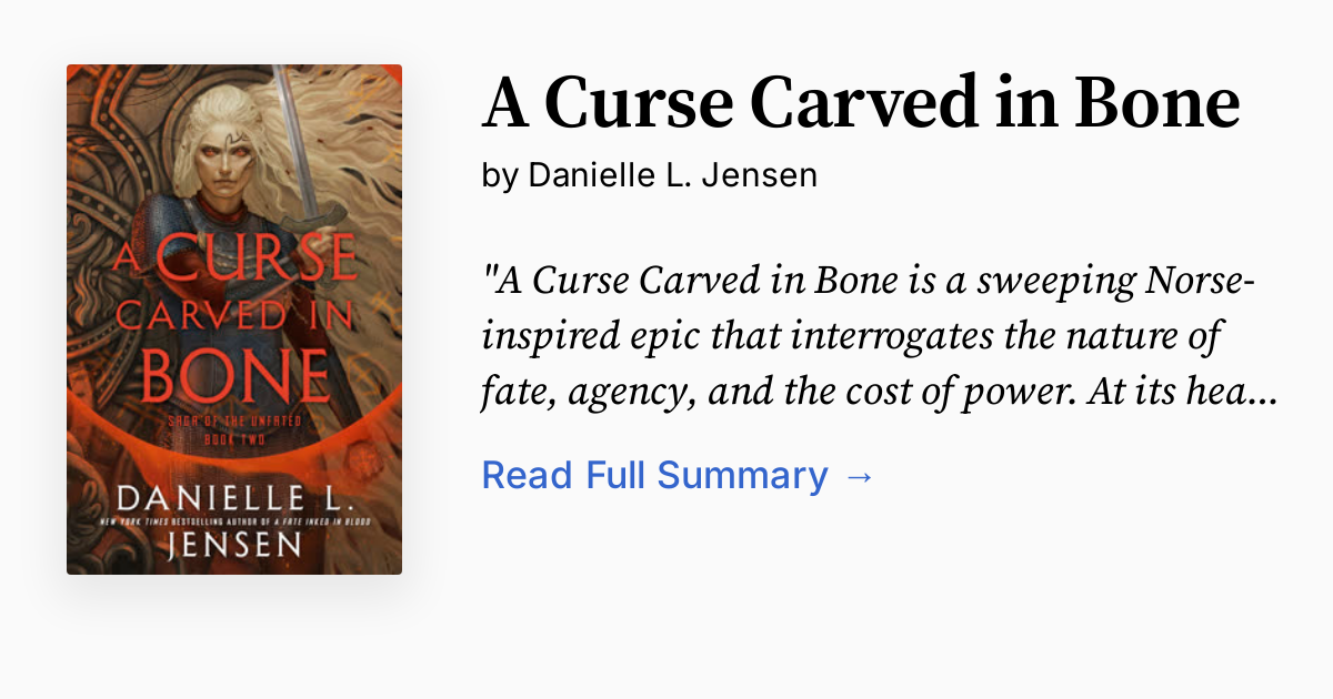A Curse Carved in Bone | Summary, Analysis, FAQ