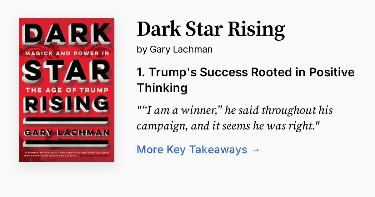 Dark Star Rising | Summary, Audio, Quotes