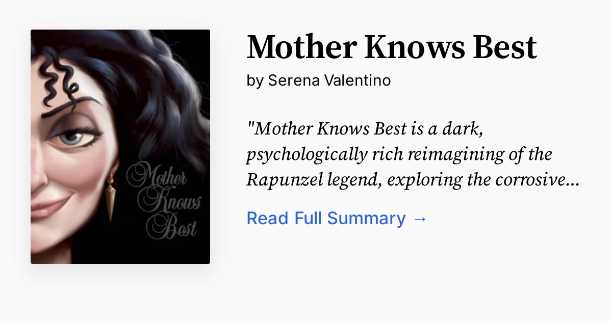 Mother Knows Best | Summary, Audio, Analysis, FAQ