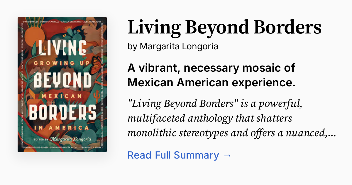 Living Beyond Borders | Summary, Audio, Analysis, FAQ