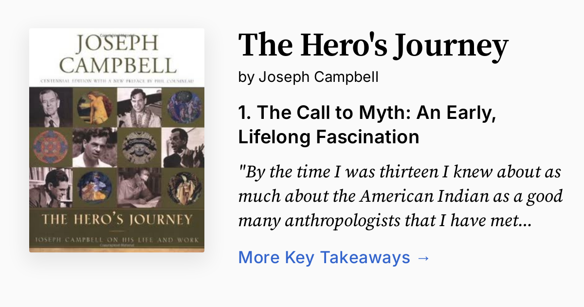 The Hero's Journey | Summary, Quotes, Audio