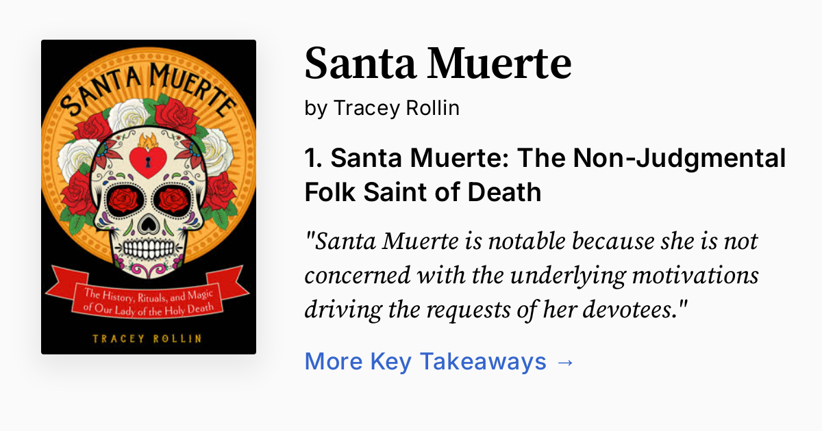 Santa Muerte by Tracey Rollin | Summary, Quotes, Audio