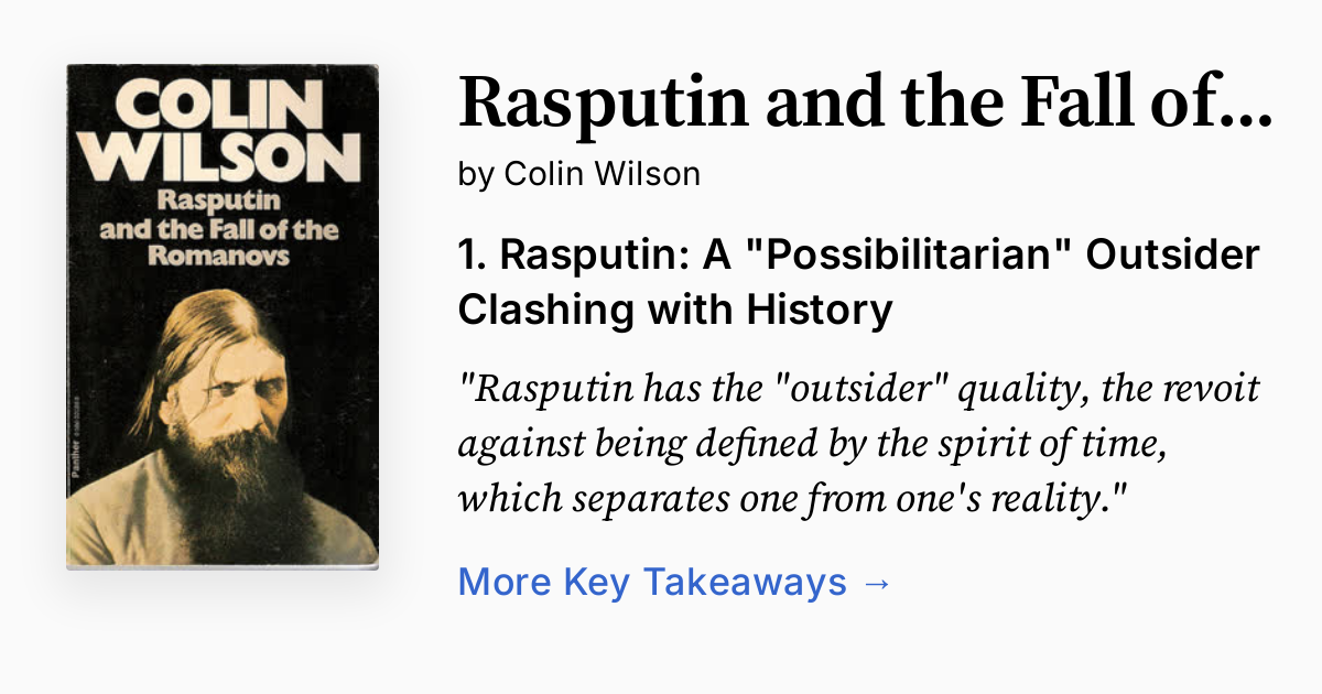 Rasputin and the Fall of the Romanovs | Summary, Quotes, Audio