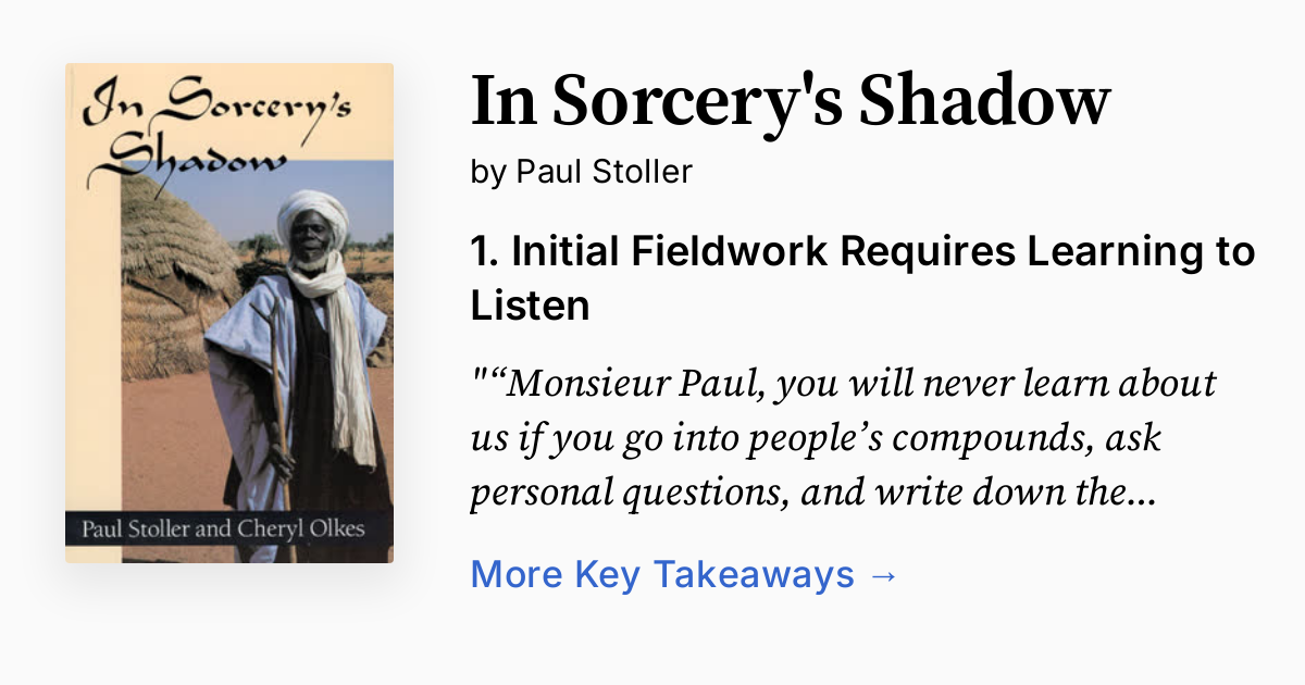 In Sorcery's Shadow | Summary, Audio, Quotes