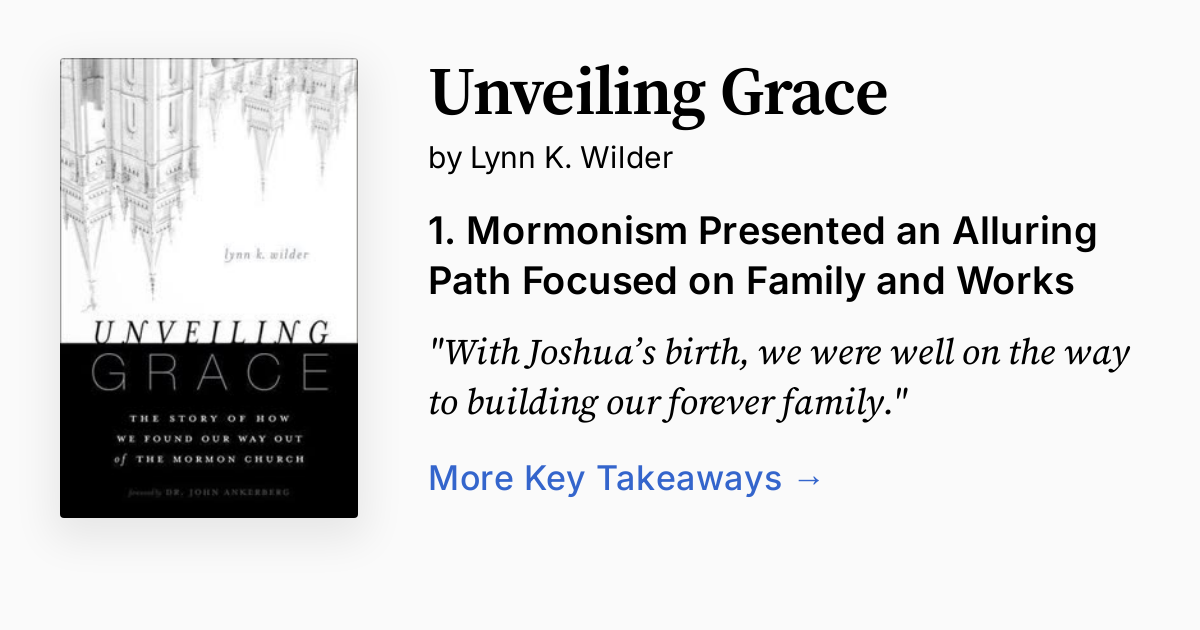 Unveiling Grace | Summary, Quotes, Audio