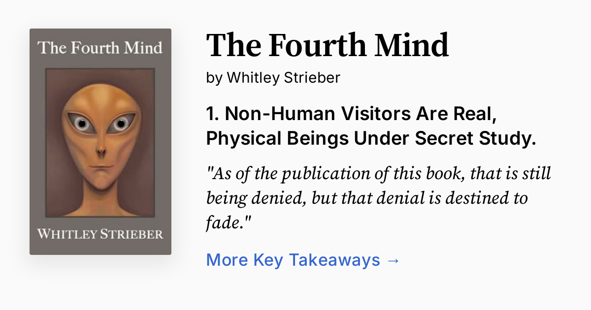 The Fourth Mind | Summary, Audio, Quotes, FAQ