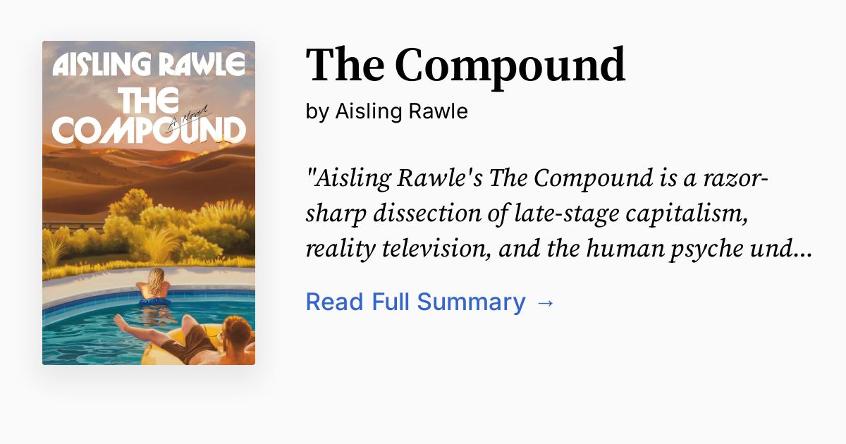The Compound by Aisling Rawle | Summary, Analysis, FAQ