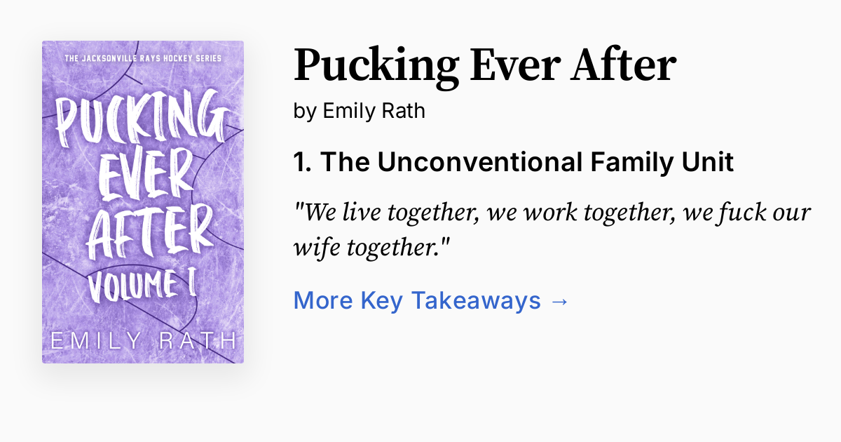 Pucking Ever After | Summary, Quotes, Audio