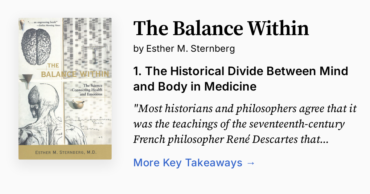 The Balance Within | Summary, Audio, Quotes, FAQ
