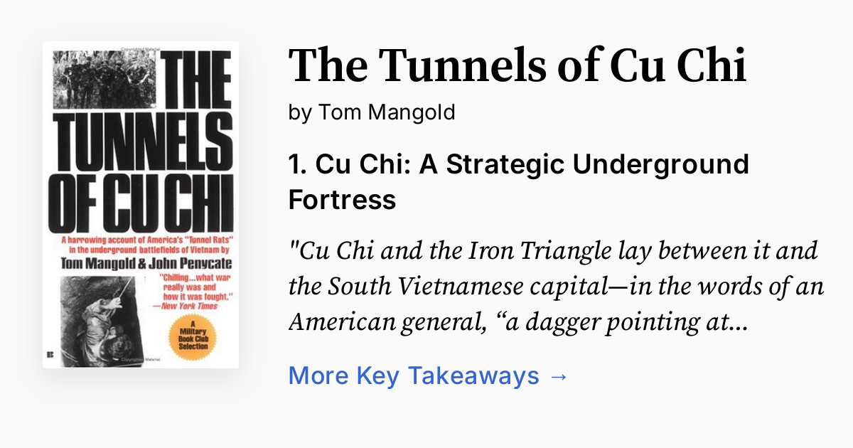 The Tunnels of Cu Chi | Summary, Audio, Quotes