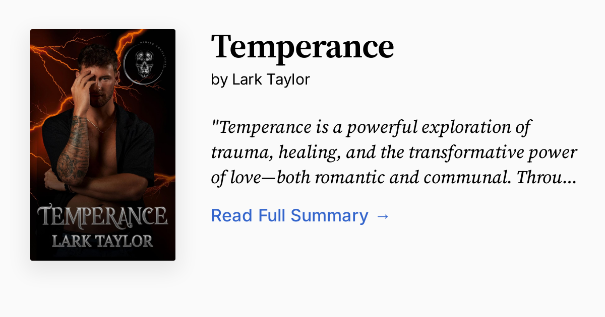 Temperance by Lark Taylor | Summary, Audio, Analysis