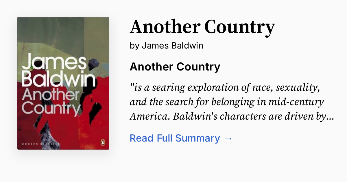 Another Country | Summary, Audio, Analysis