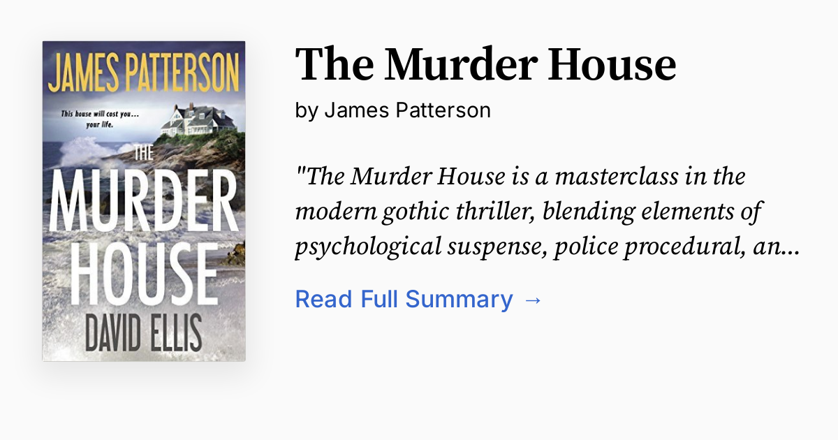 The Murder House | Summary, Audio, Analysis