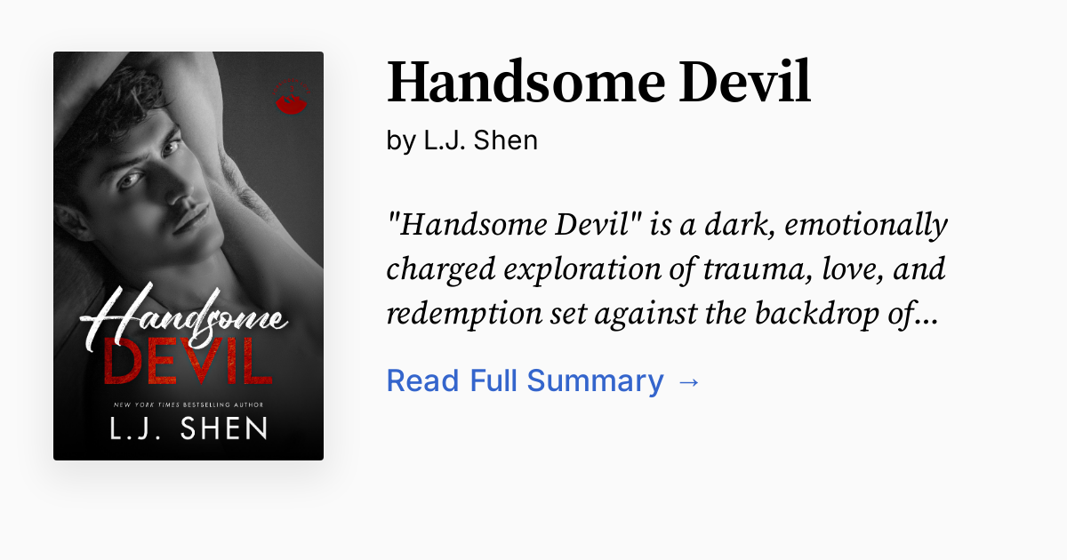 Handsome Devil by L.J. Shen | Summary, Analysis, FAQ