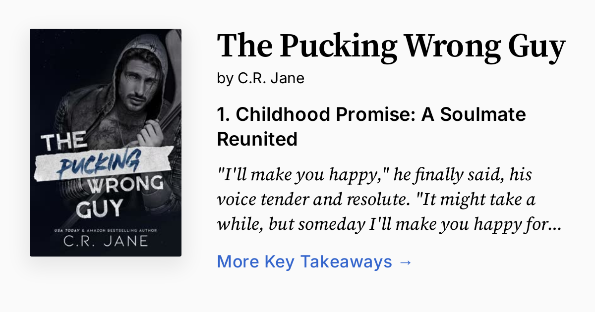 The Pucking Wrong Guy | Summary, Quotes, Audio