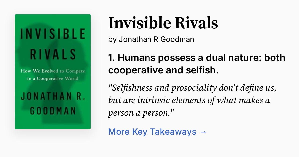 Invisible Rivals | Summary, Audio, Quotes