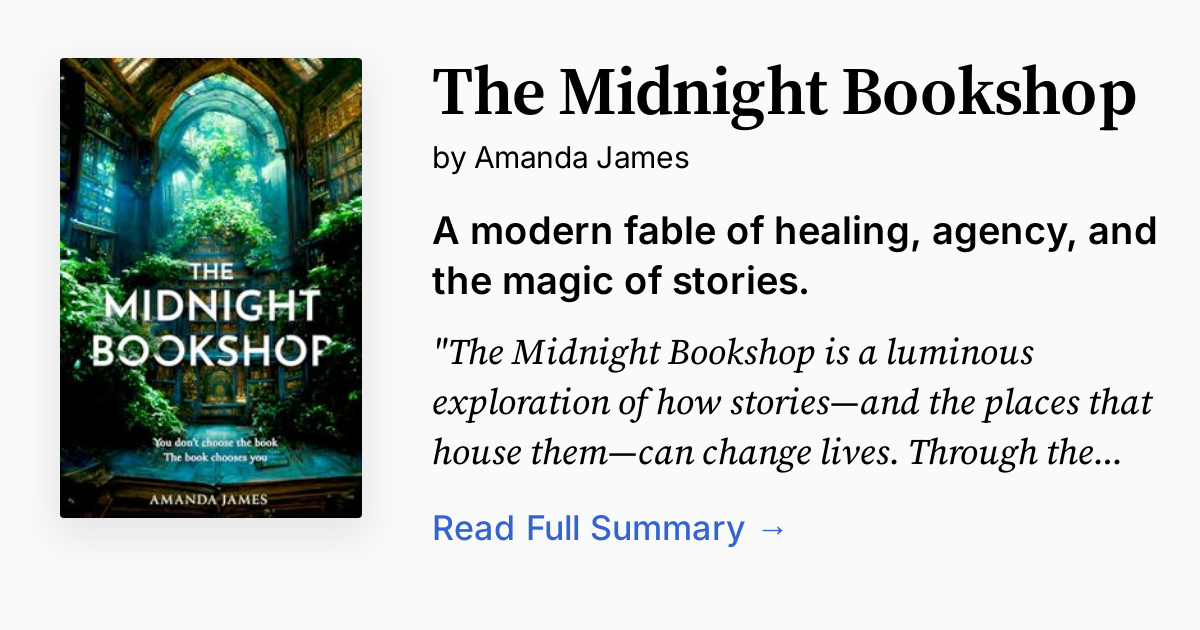 The Midnight Bookshop | Summary, Audio, Analysis