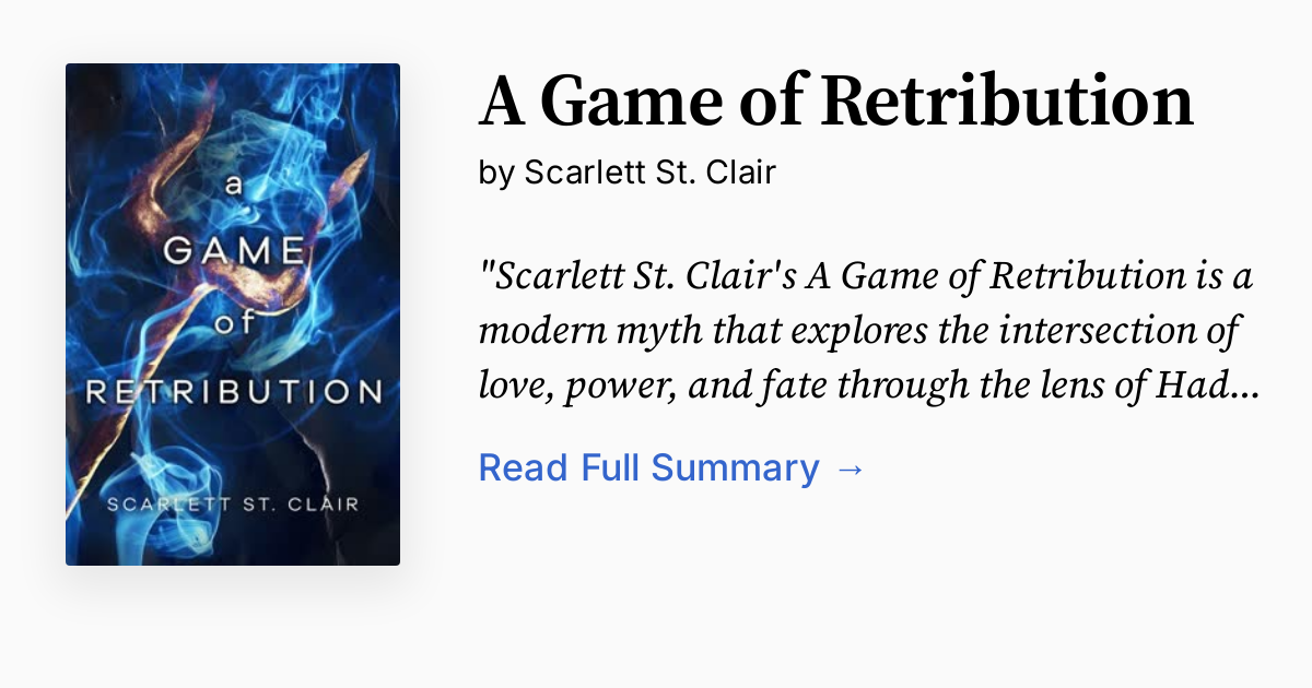 A Game of Retribution | Summary, Audio, Analysis