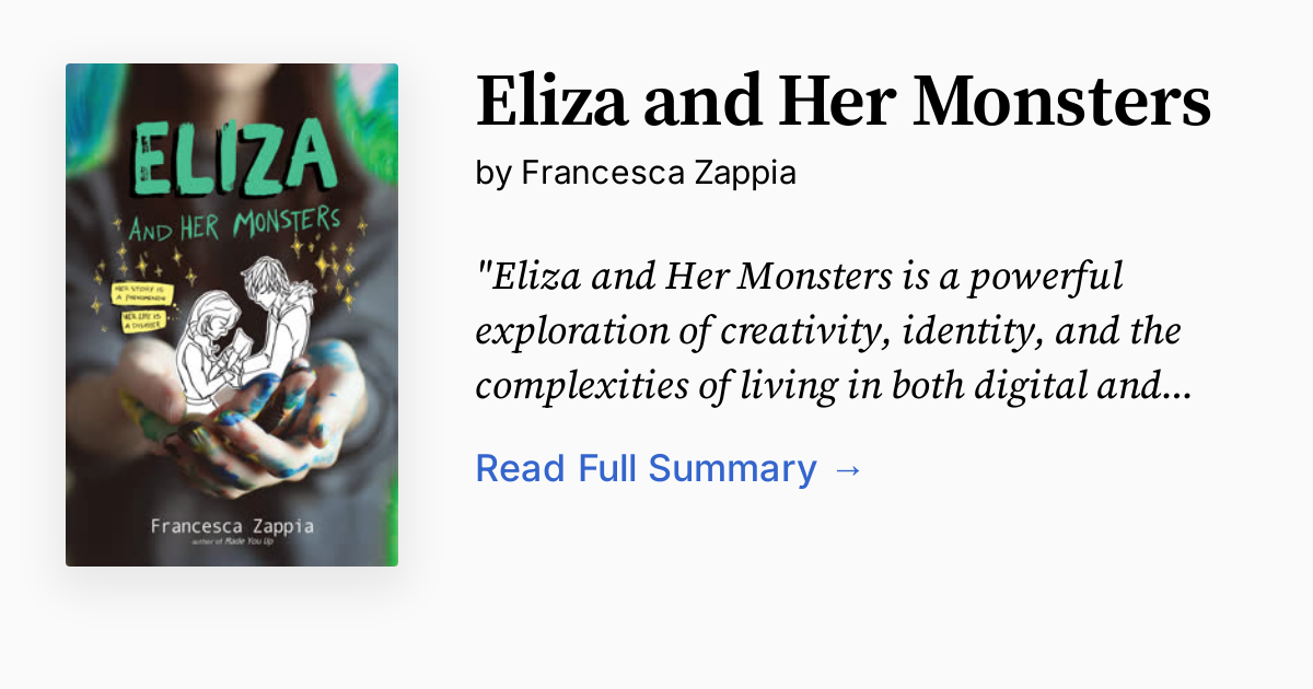 Eliza and Her Monsters | Summary, Audio, Analysis