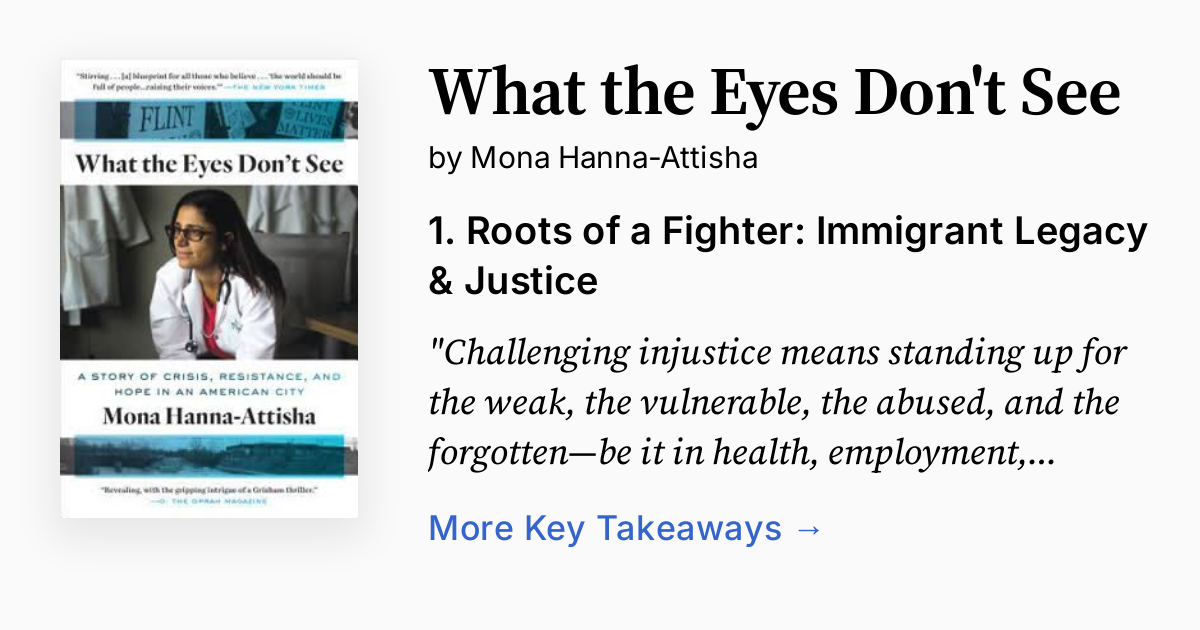 What the Eyes Don't See | Summary, Quotes, Audio