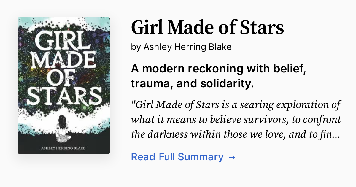 Girl Made of Stars | Summary, Audio, Analysis
