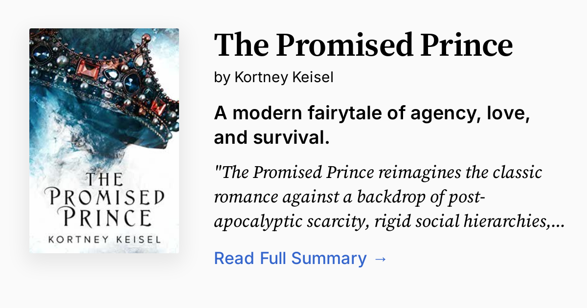 The Promised Prince | Summary, Audio, Analysis