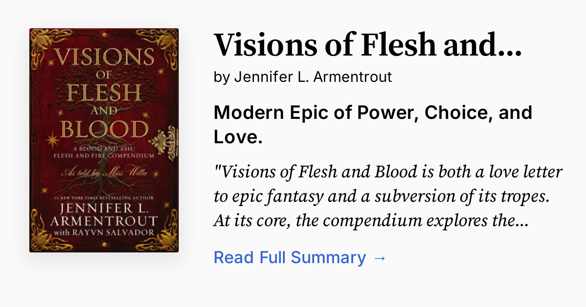 Visions of Flesh and Blood | Summary, Audio, Analysis