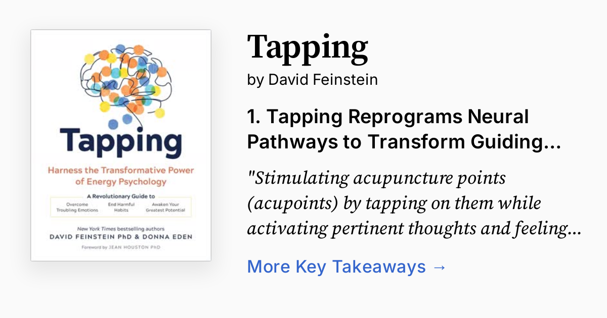 Tapping by David Feinstein | Summary, Audio, Quotes
