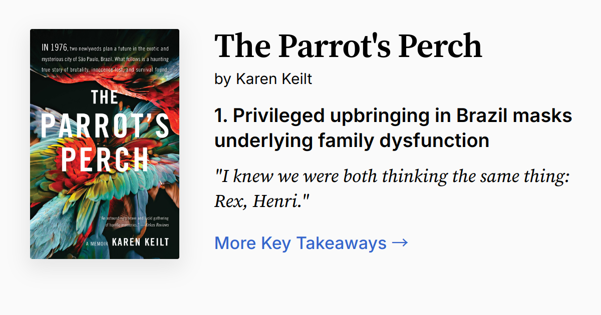 The Parrot's Perch | Summary, Audio, Quotes, FAQ