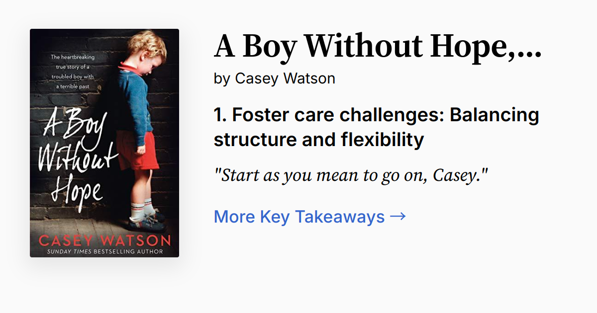 A Boy Without Hope | Summary, Audio, Quotes
