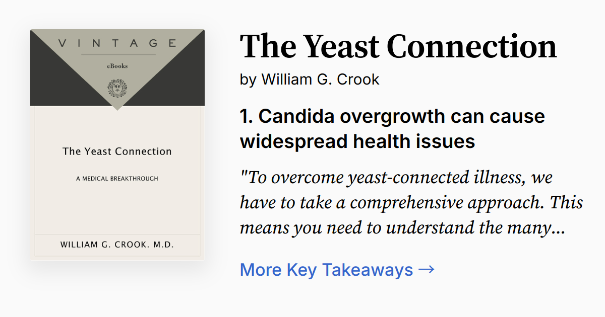 The Yeast Connection | Summary, Audio, Quotes