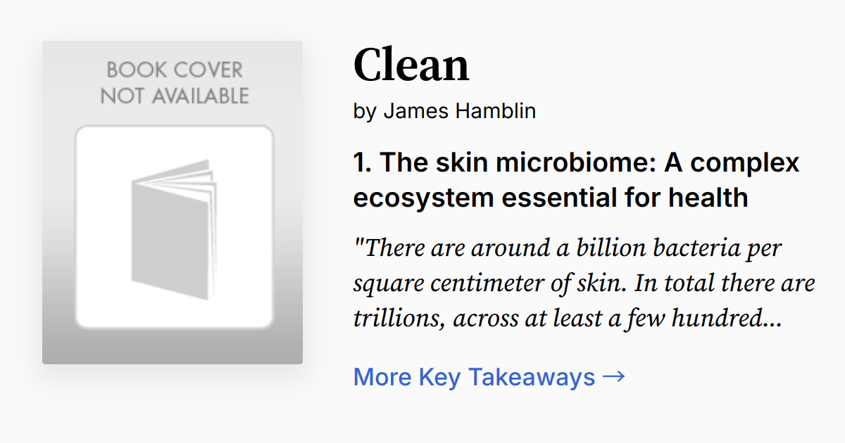 Clean by James Hamblin | Summary, Audio, Quotes, FAQ