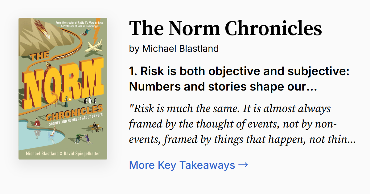 The Norm Chronicles | Summary, Audio, Quotes