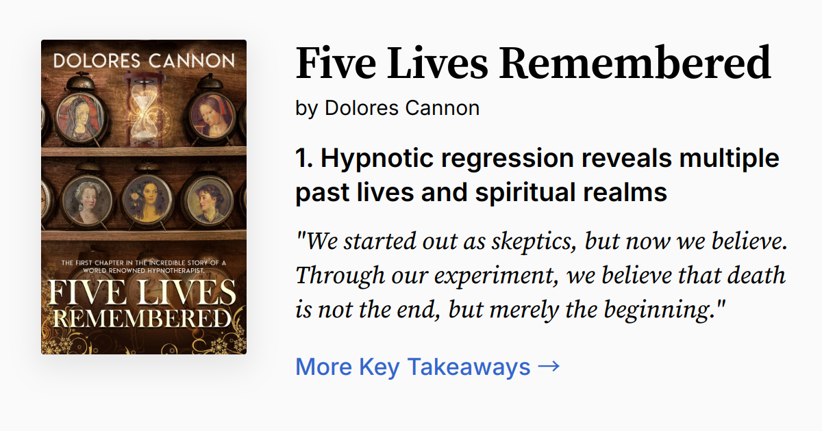 Five Lives Remembered | Summary, Audio, Quotes, FAQ