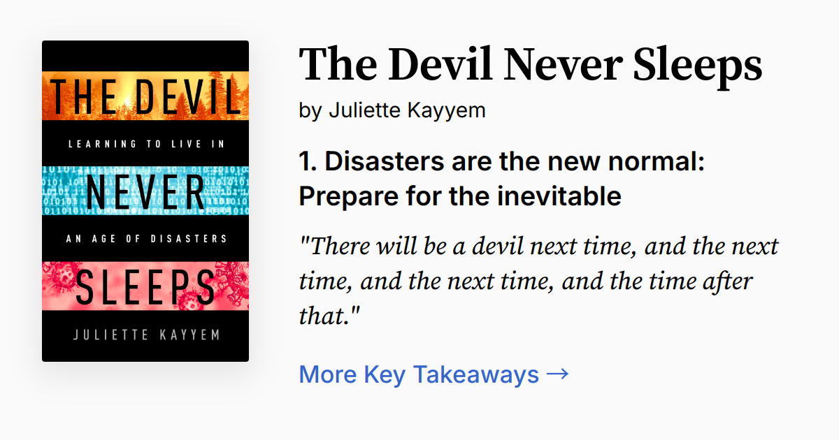 The Devil Never Sleeps | Summary, Audio, Quotes, FAQ