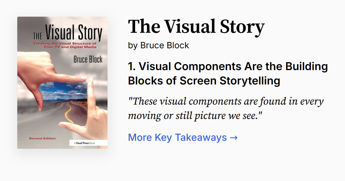 The Visual Story | Summary, Audio, Quotes, FAQ