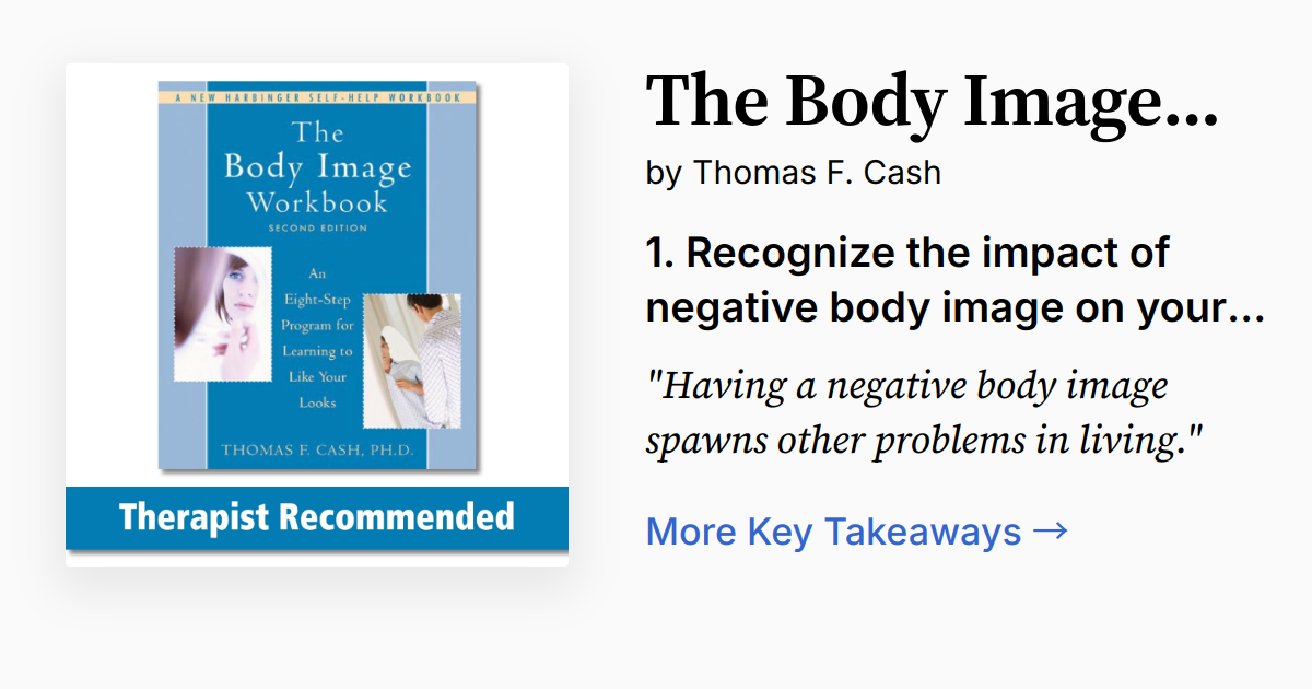 The Body Image Workbook | Summary, Quotes, FAQ, Audio