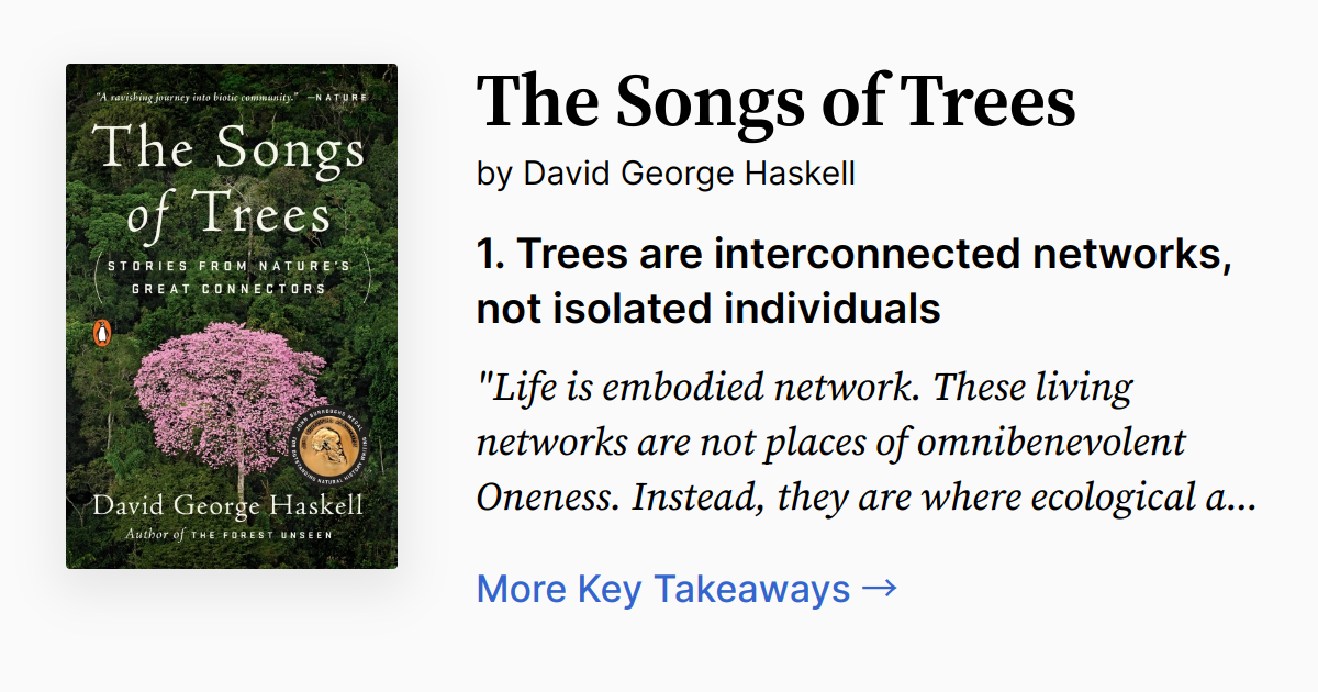 The Songs of Trees | Summary, Audio, Quotes, FAQ