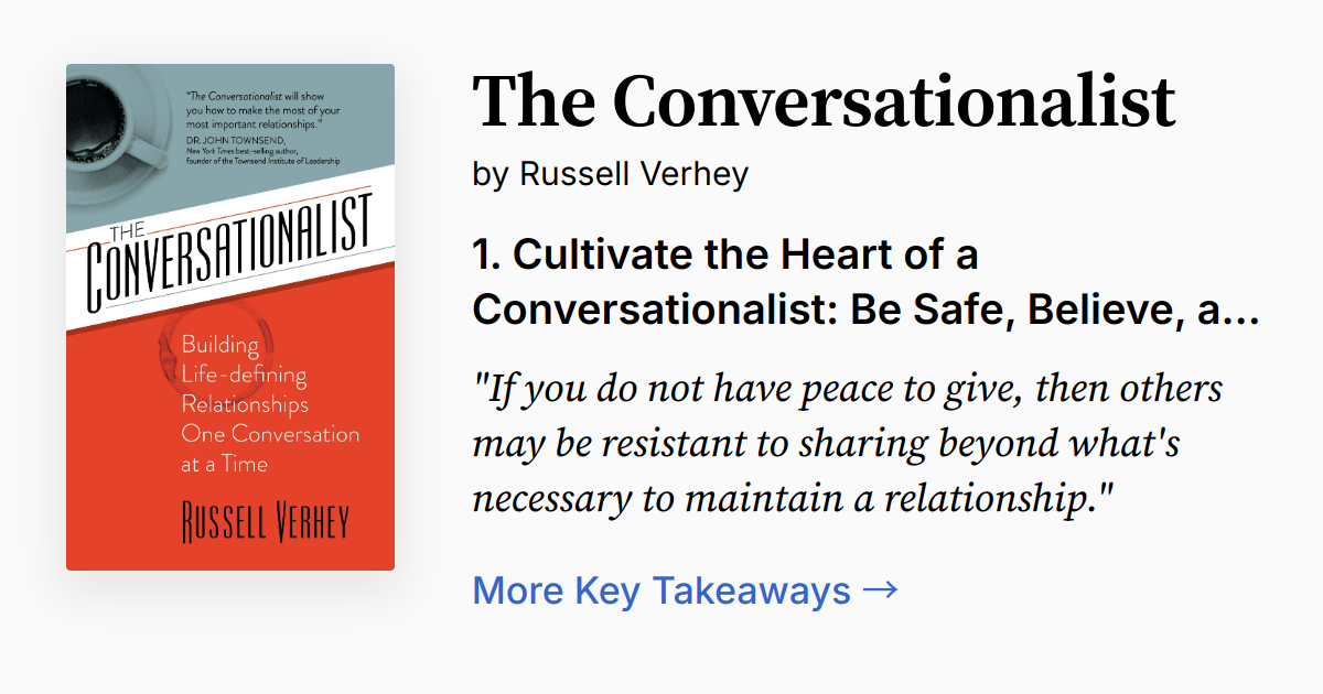 The Conversationalist | Summary, Audio, Quotes