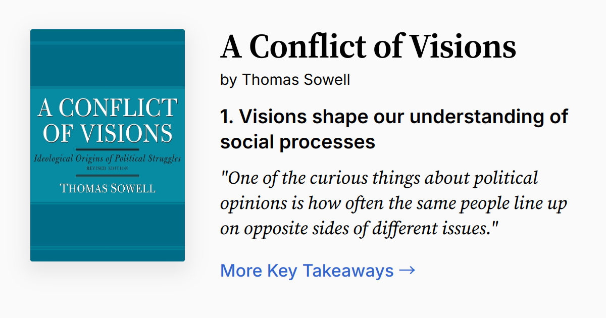 A Conflict of Visions | Summary, Quotes, FAQ, Audio