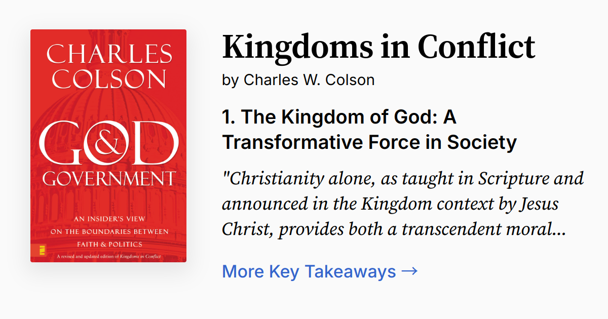 Kingdoms in Conflict | Summary, Audio, Quotes