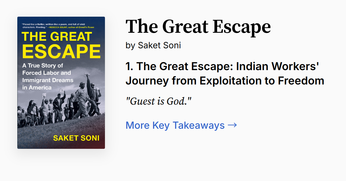 The Great Escape | Summary, Audio, Quotes, FAQ