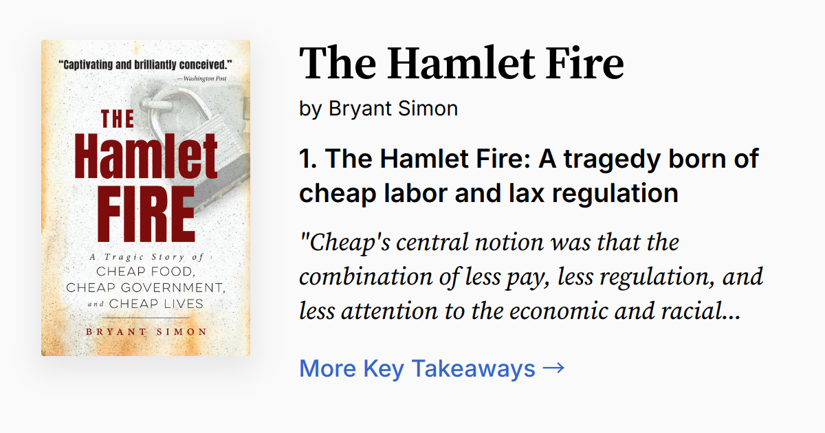 The Hamlet Fire | Summary, Quotes, FAQ, Audio