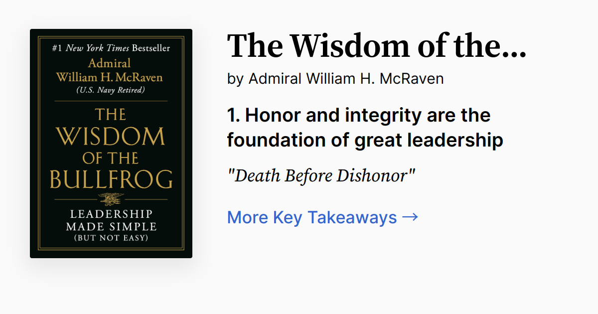 The Wisdom of the Bullfrog | Summary, Quotes, FAQ, Audio