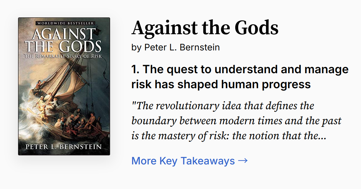 Against the Gods | Summary, Audio, Quotes, FAQ