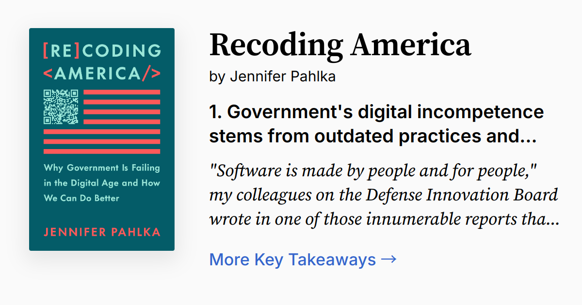 Recoding America | Summary, Quotes, FAQ, Audio