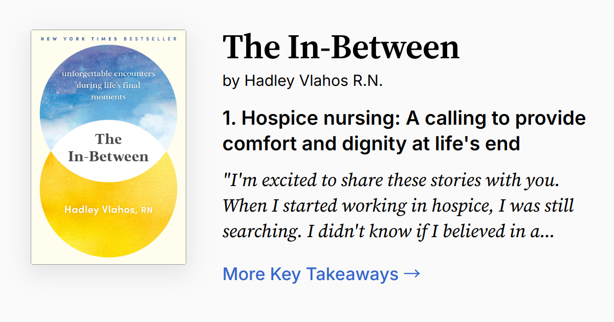 The In-Between by Hadley Vlahos | Summary, Audio, Quotes, FAQ