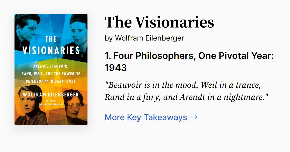 The Visionaries | Summary, Audio, Quotes, FAQ