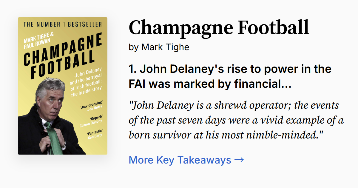 Champagne Football | Summary, Audio, Quotes, FAQ
